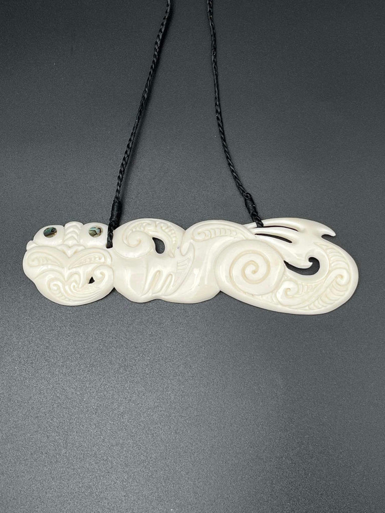 Handcrafted Bone Carving Necklaces from New Zealand