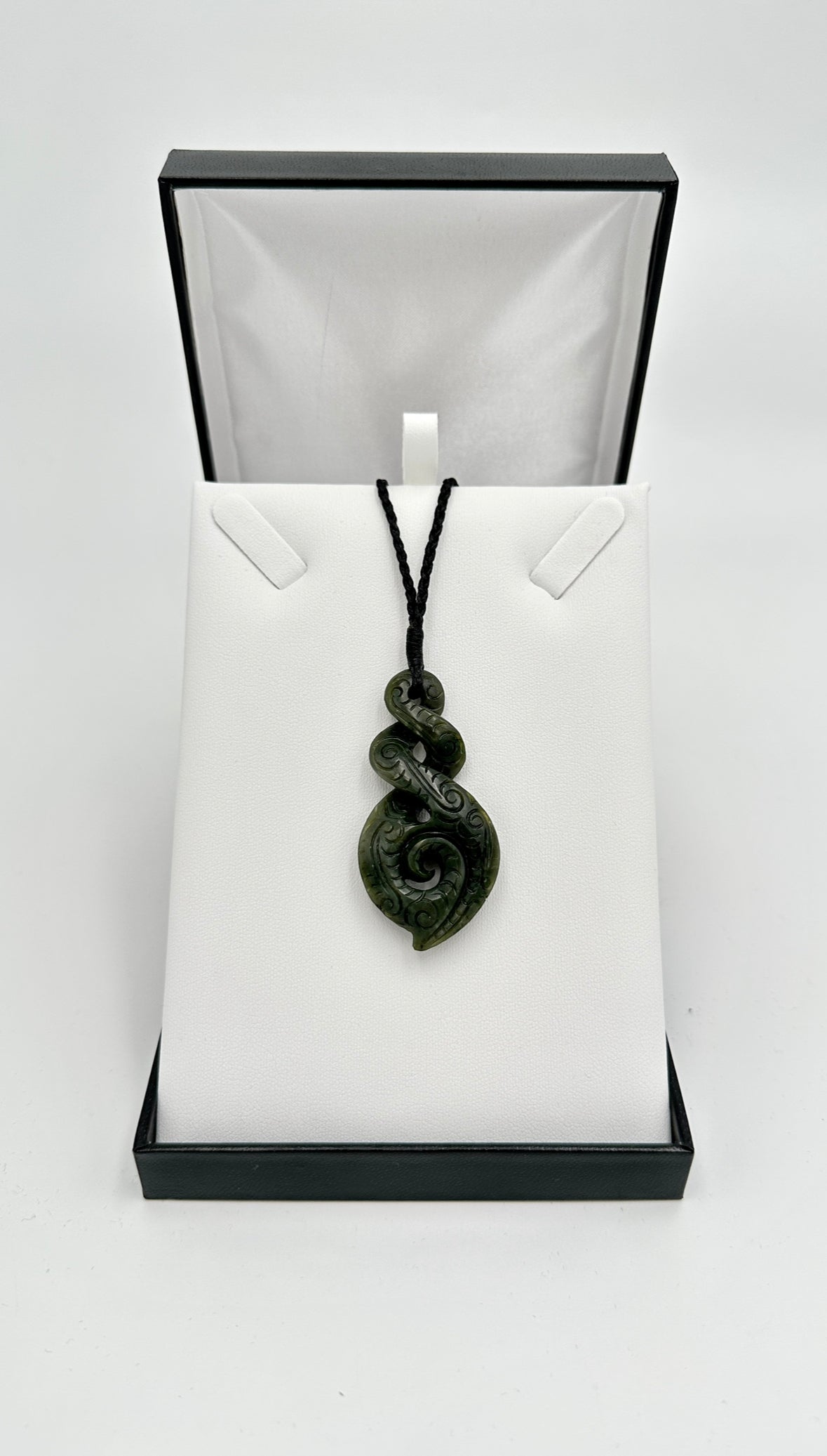 Engraved Triple Twist Pounamu Necklace – Māori by Design