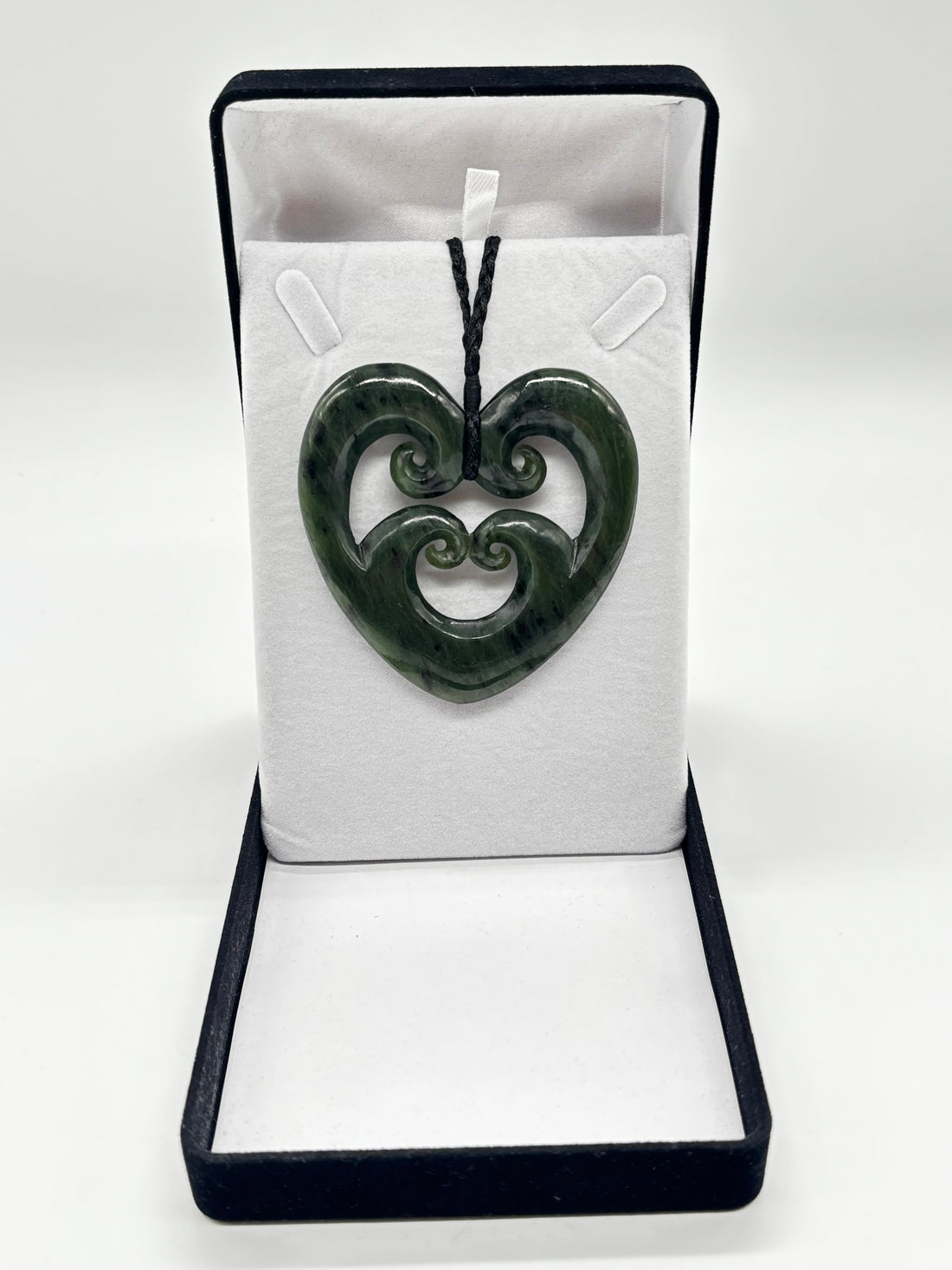 Large Quad Koru Heart Pounamu Heart – Māori by Design