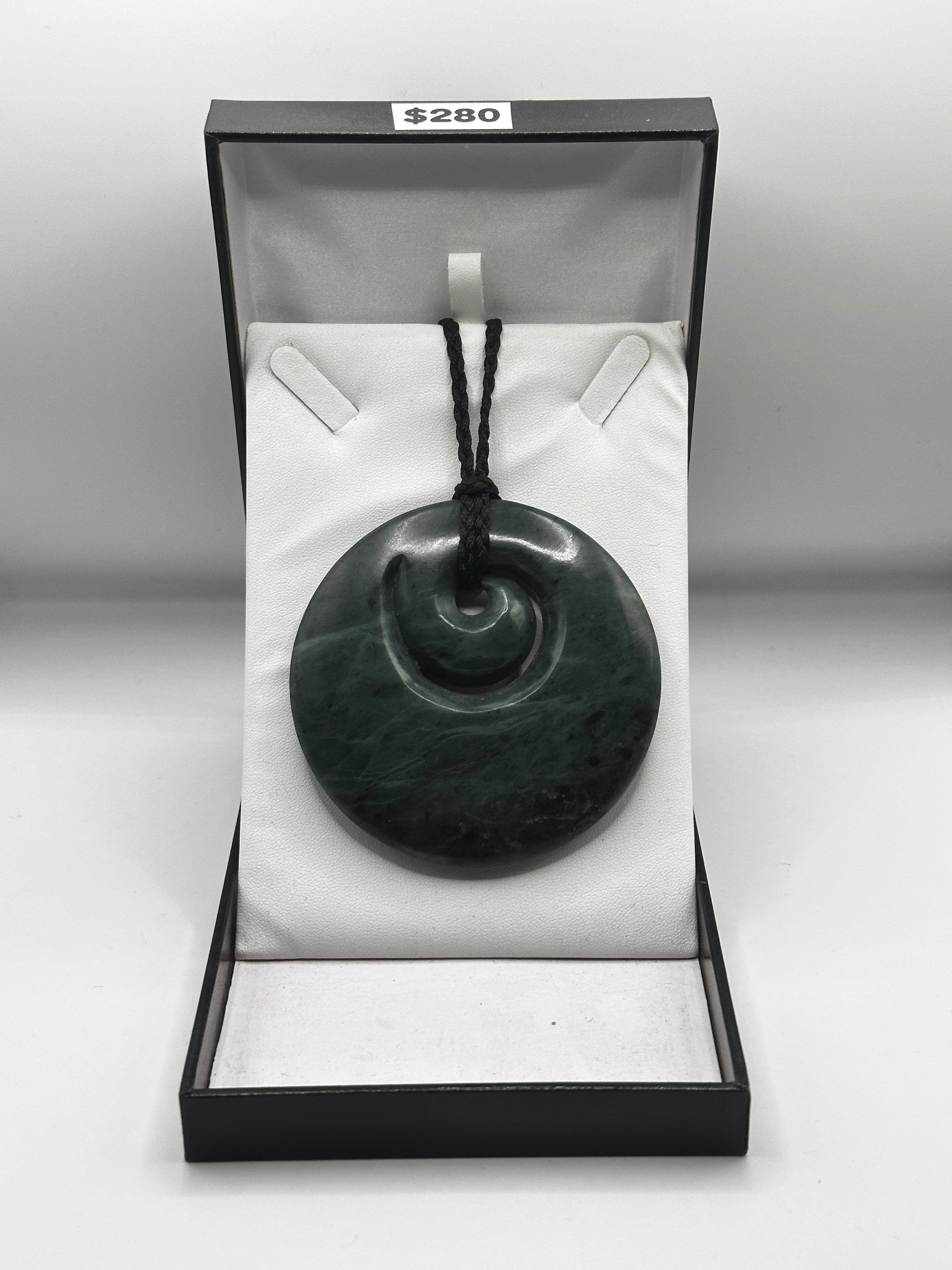 Koru Circle Pounamu Necklace – Māori by Design